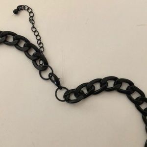 Jewelry | Wow What A Chain Black Bold Link Of Gorgeous | Poshmark